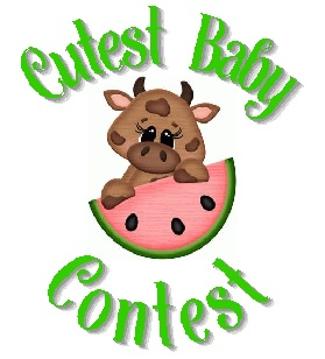 Cutest Baby Contest 1pm each day
